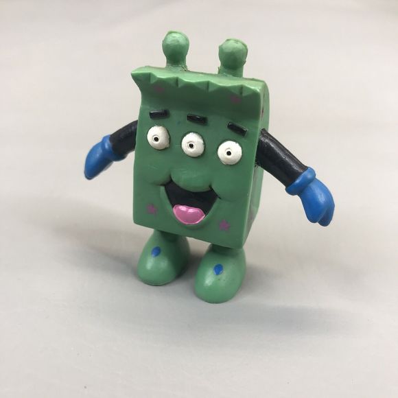 Sonic | Toys | 994 Sonic Wacky Sackers Paper Sack Green 3 Eyes Pvc ...